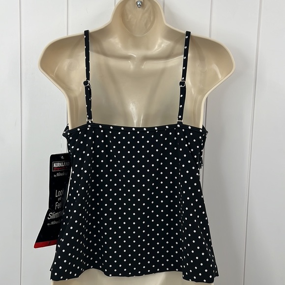 Miraclesuit | Swim | Nwt Miraclesuit Tankini Top Tiered Ruffles ...